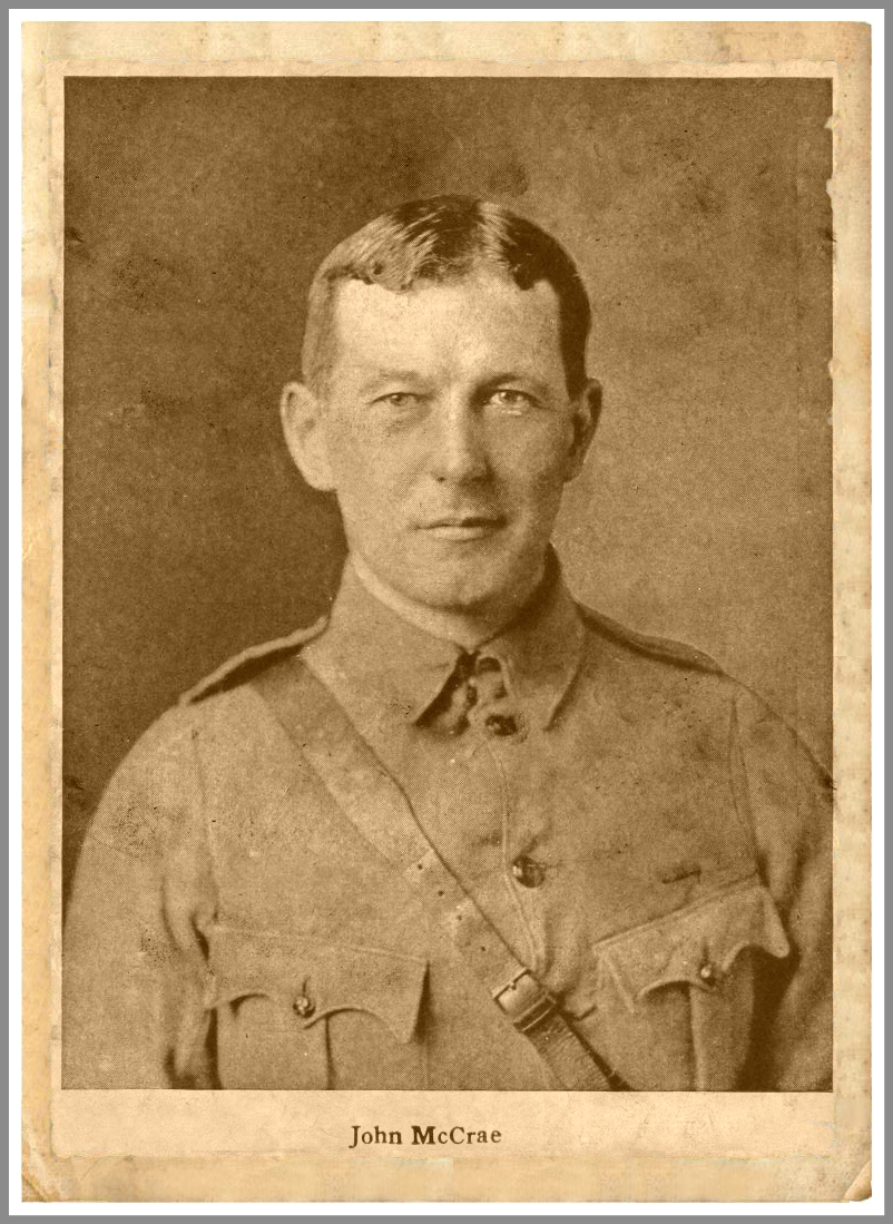 EverythingCroton: REMEMBERING CANADIAN LT. COL. JOHN McCRAE