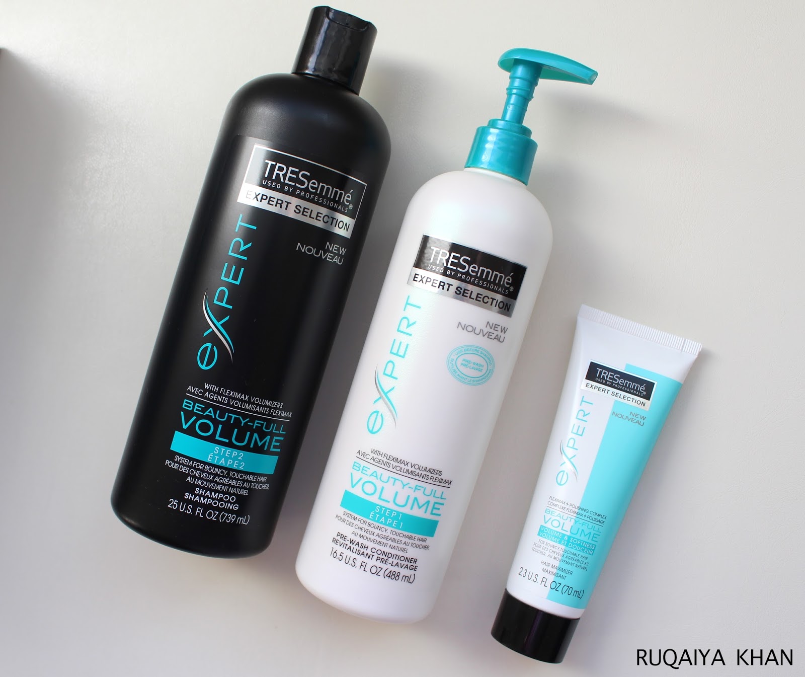 Ruqaiya Khan: TRESemme Beauty-Full Volume Collection Review ft the new ...