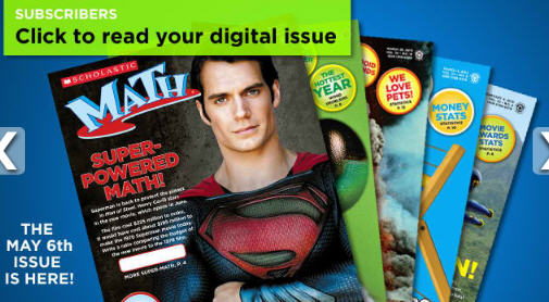 Mommy Maestra: Scholastic's Digital Math Magazines