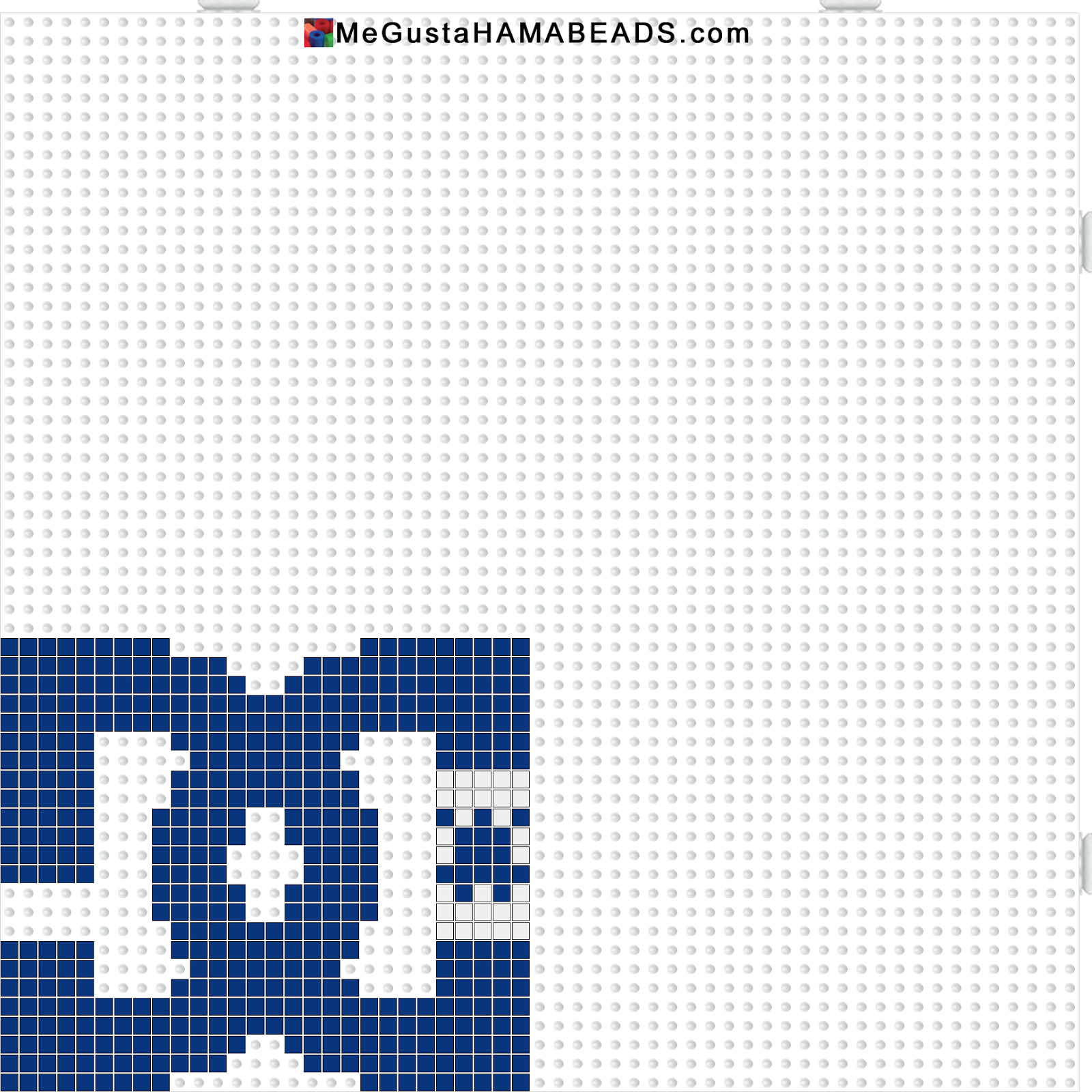 MeGustaHAMABEADS.com: Hama Beads DC logo