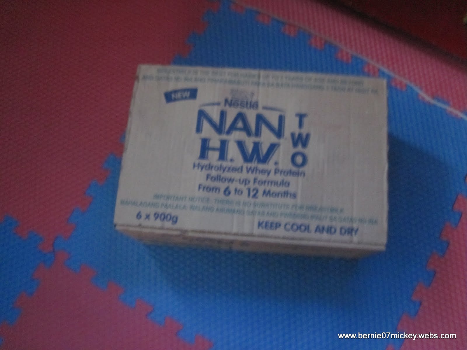 F1 Digital Scrapaholic: Discounted Infant Formula - Nan Two HW