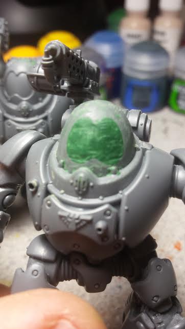 Brush Wizard: AdMech - Kastelan Robots Progress