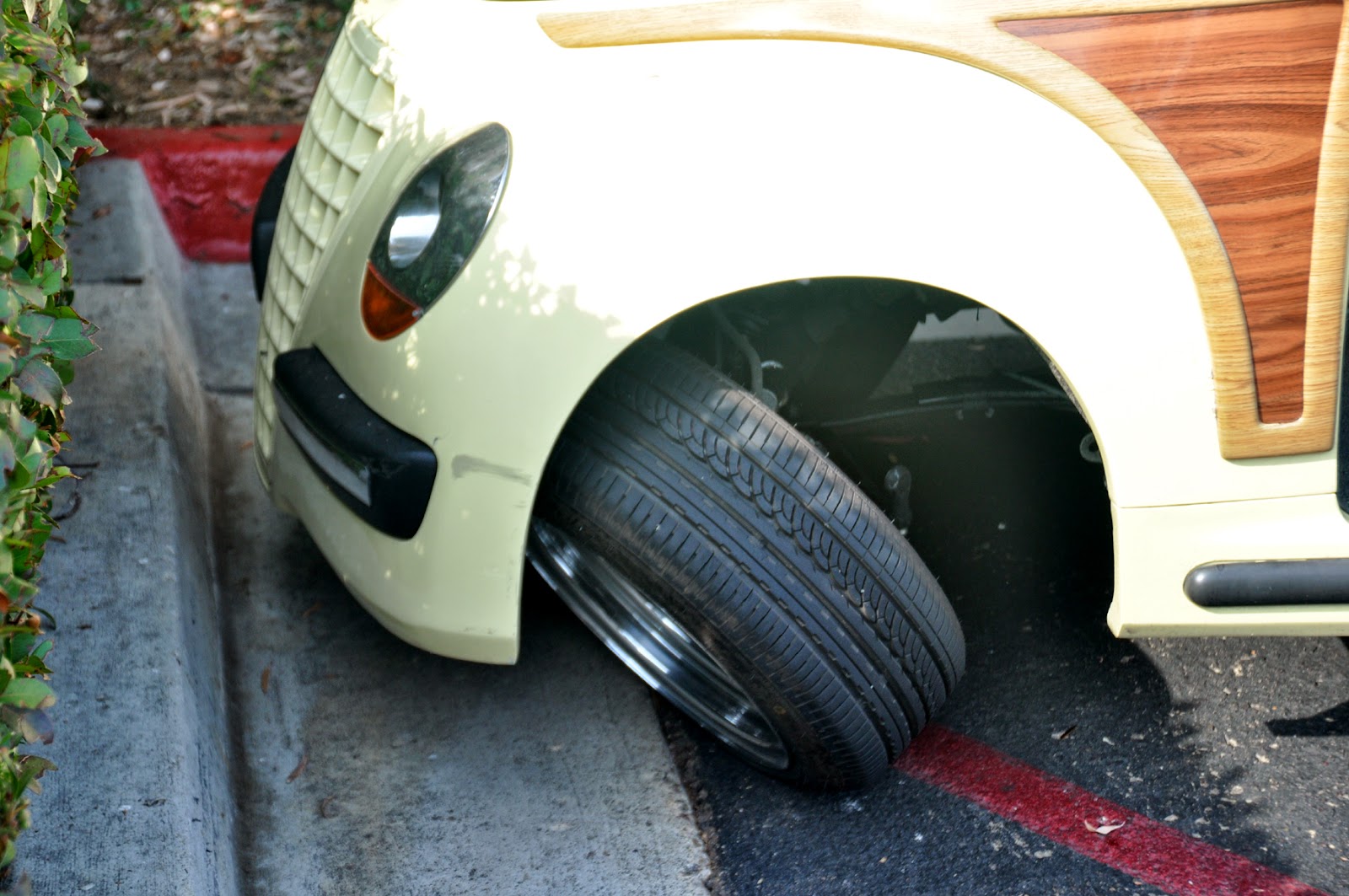 Just A Car Guy: It appears someone treated the Marriot golf cart like a ...