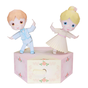 Dancing Dolls Papercraft | Papercraft Paradise | PaperCrafts | Paper ...