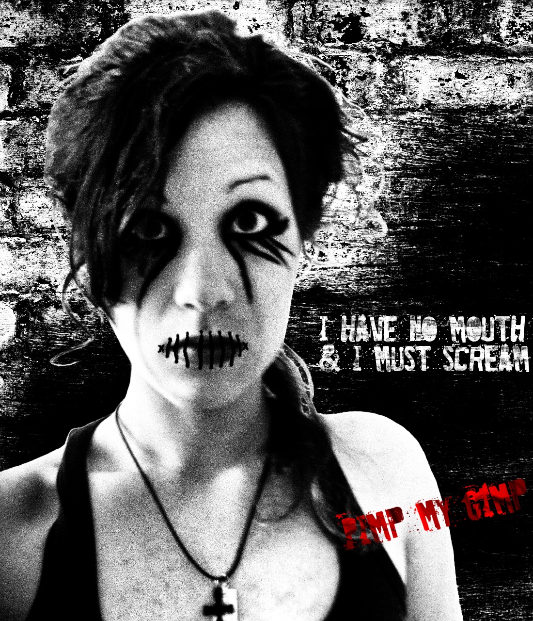 Pimp my Gimp: Gimp tutorial: Horror/grunge effect