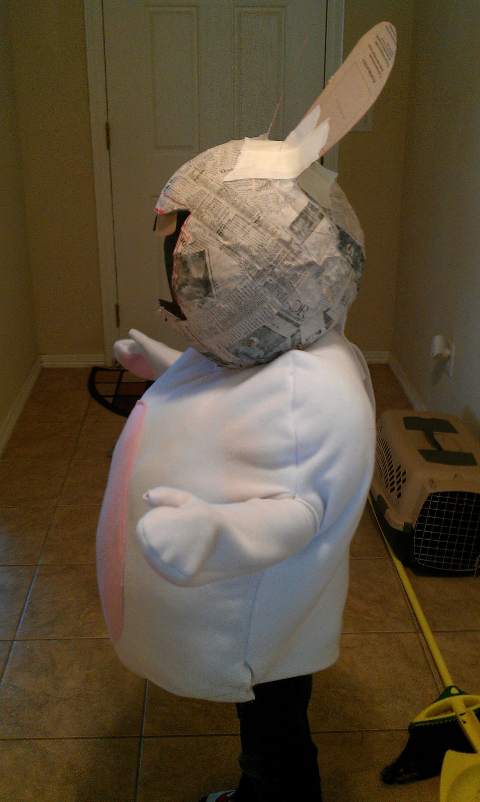 MoonRuffle: The boychilds Raving Rabbid Costume