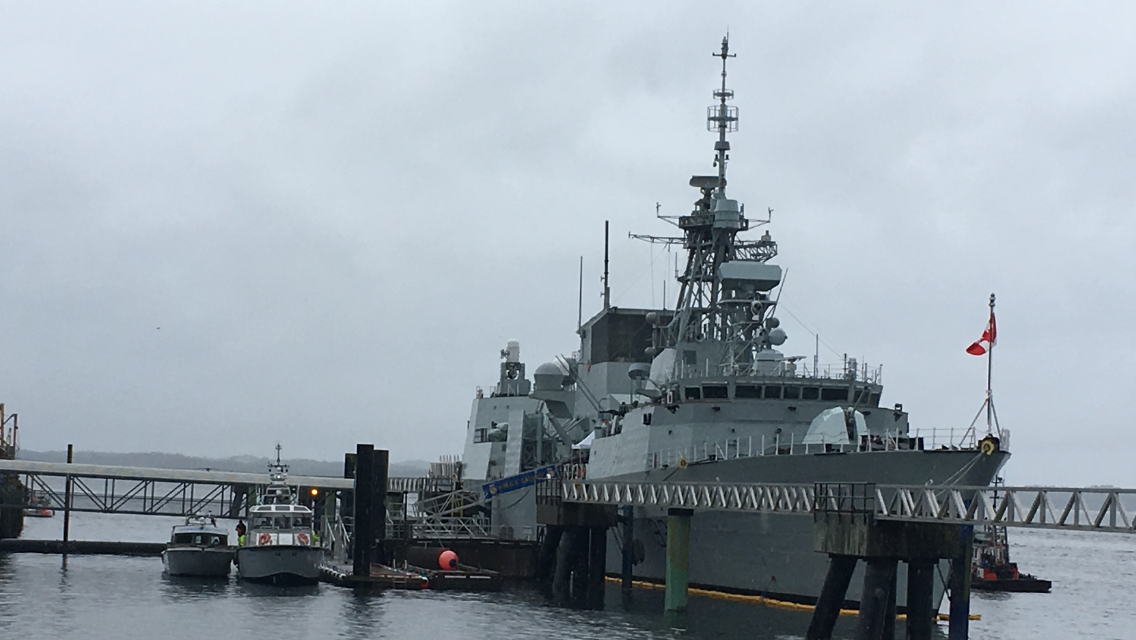North Coast Review: Her Majesty's Canadian Ship Calgary, stands ready ...
