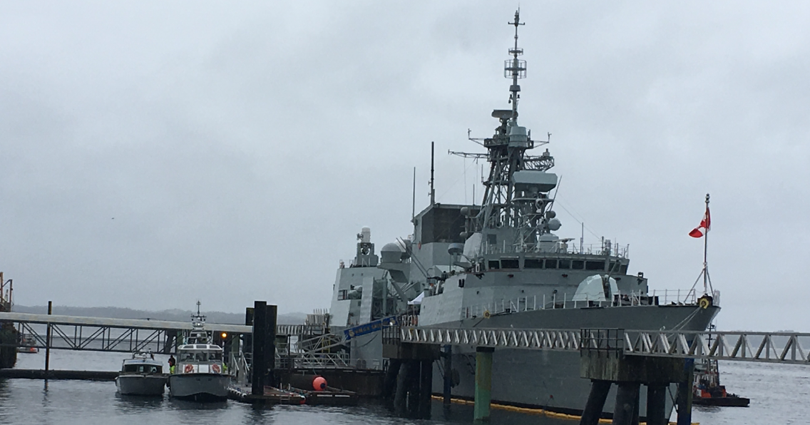 North Coast Review: Her Majesty's Canadian Ship Calgary, stands ready ...