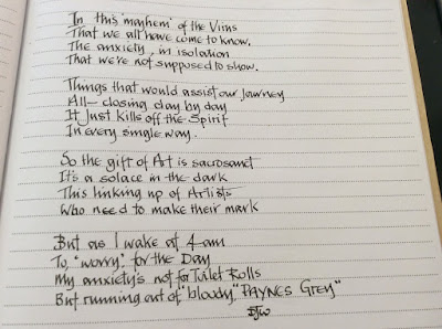 Ledbury Art Society: Poetry, Concentration and Control