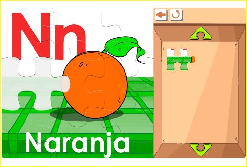 Jugando y aprendiendo juntos: Aprendo a leer y a escribir. La N