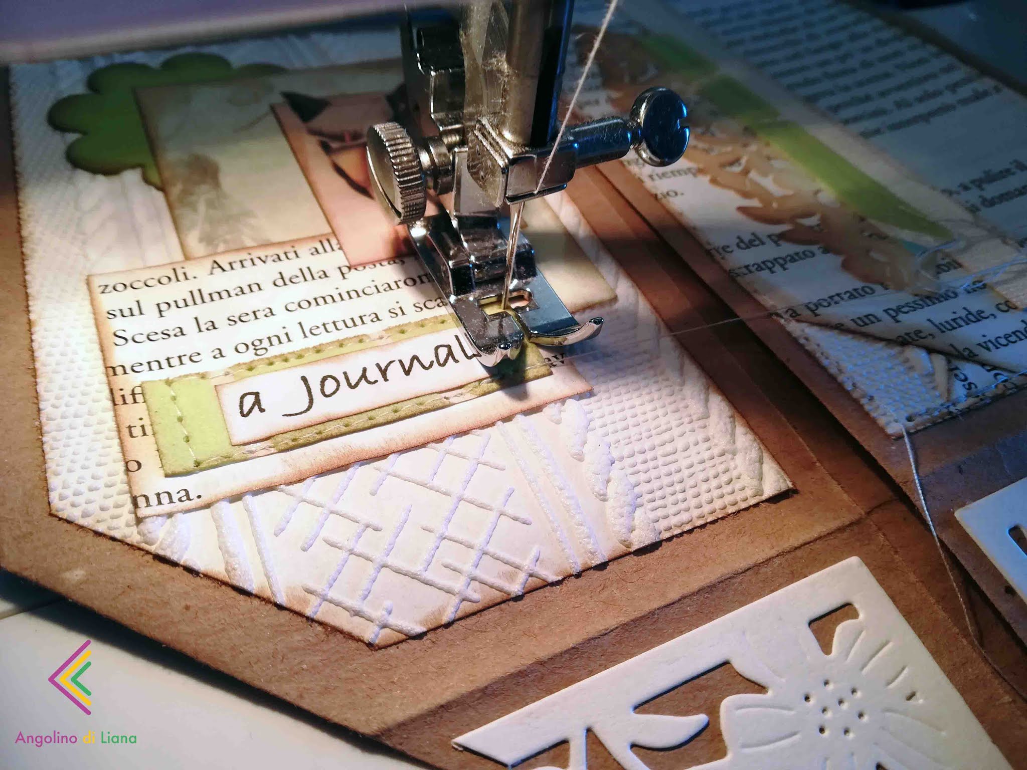 Angolino di Liana: Folder Origami Junk Journal - Cartellina in origami ...