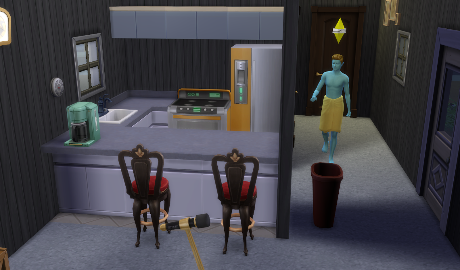 The Sims 4 Adventures: Aether buys a mansion!