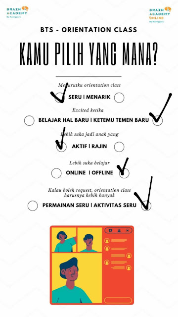 Senangnya Ikut Bimbingan Belajar di Brain Academy