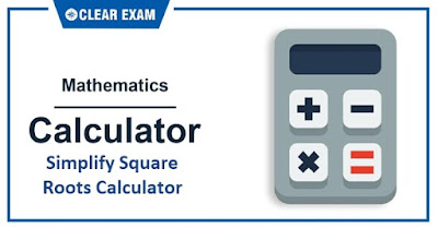 Simplify Square Roots Calculator
