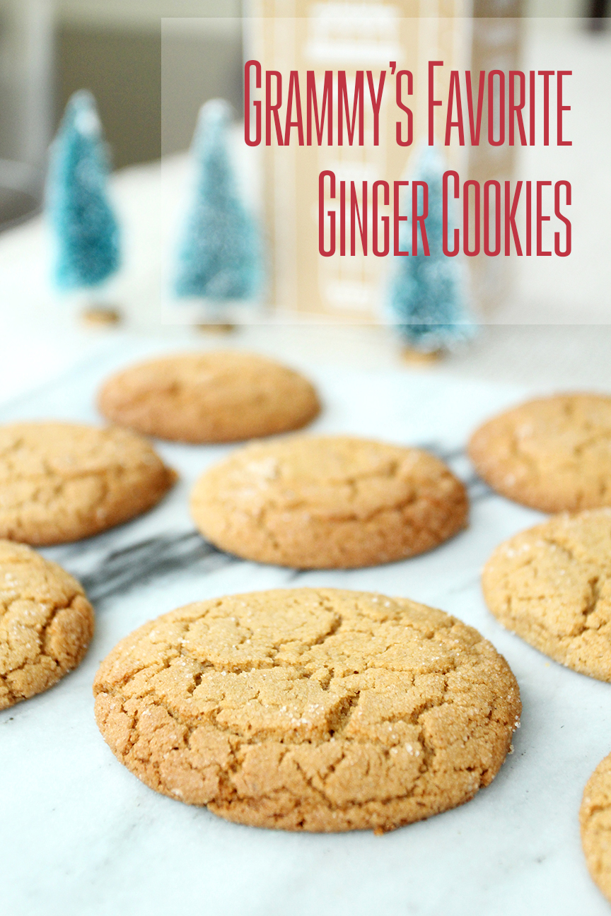 Grammy’s Favorite Ginger Cookies – Less Than Perfect Life of Bliss