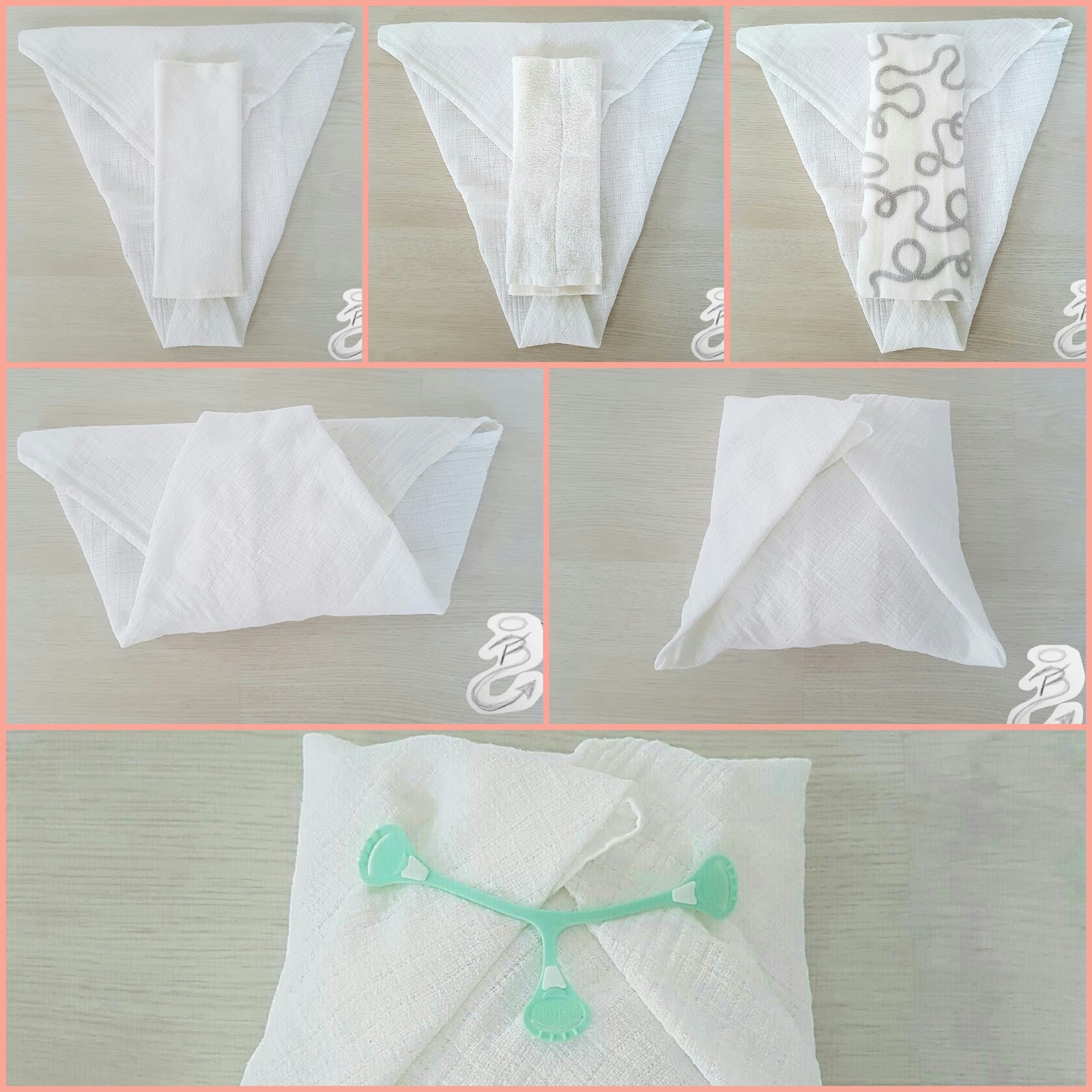 Nuckelpille by BF: Mullwindeln- Verwendung als Saugeinlage