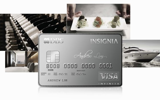 DBS Insignia Visa Infinite card