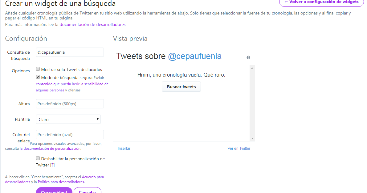 Díselo con un blog: CÓMO INTRODUCIR WIDGET DE TWITTER EN TU BLOG