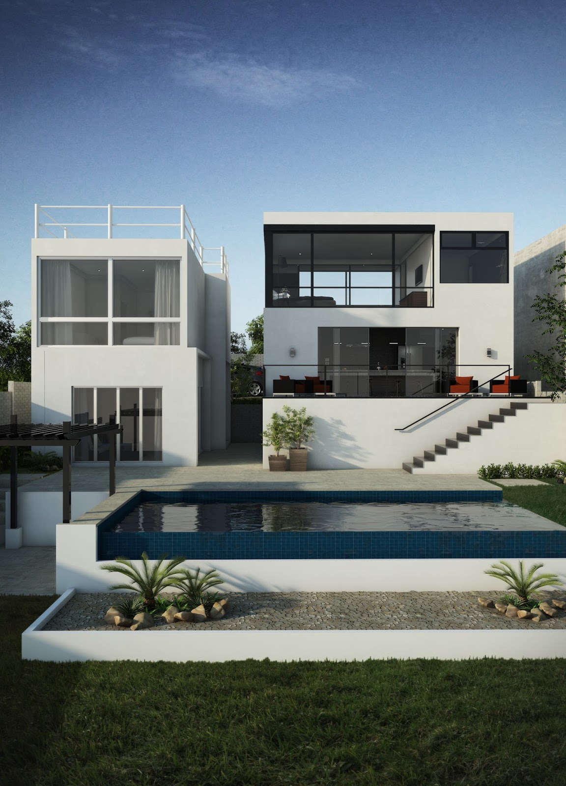 VISUALIZACIONES EXTERIORES ~ Renders El Salvador