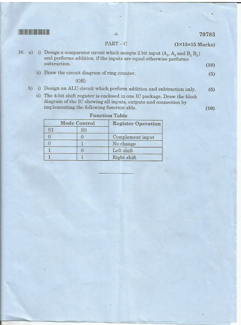 Anna University MC 5101-COMPUTER ORGANIZATION NOVEMBER/DECEMBER 2019 ...