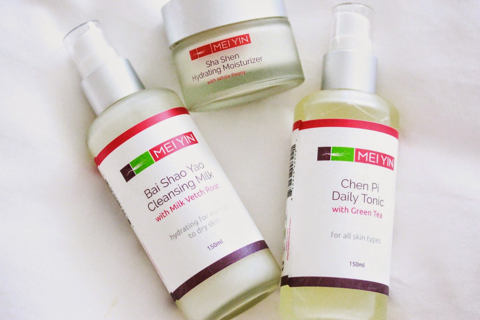 Current Skincare Routine Featuring Mei Yin Skincare - Serein Wu