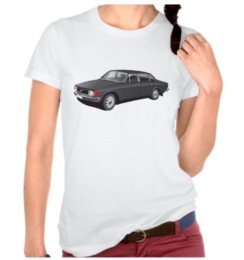 Volvo 140 serie T-shirt | Car shirts | Classic, retro and vintage cars