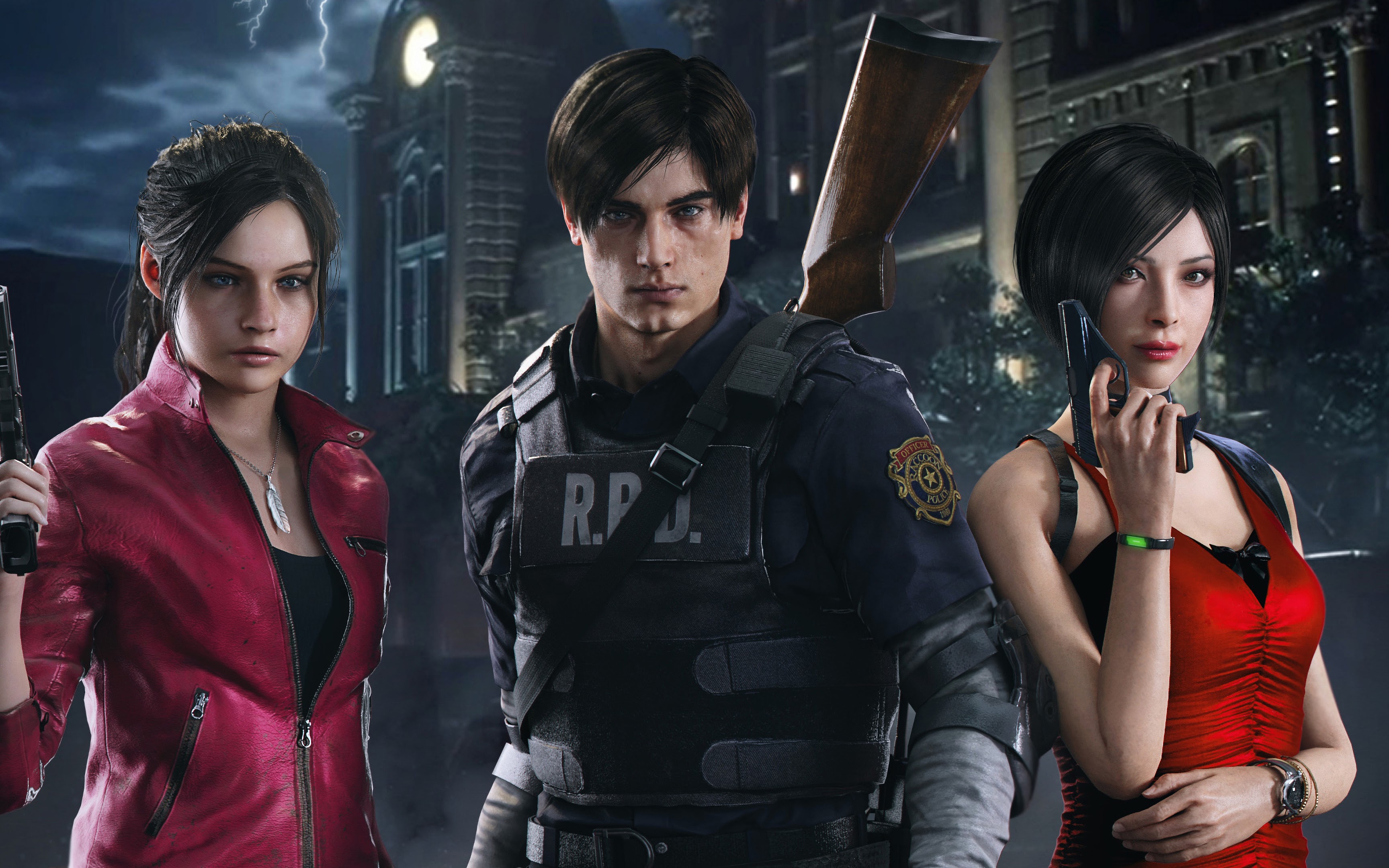Resident Evil 2, Characters, 4K, #15 Wallpaper PC Desktop