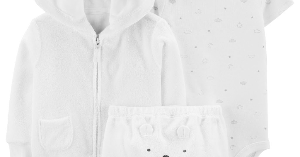Mudas de ropa para niñas Carter's.