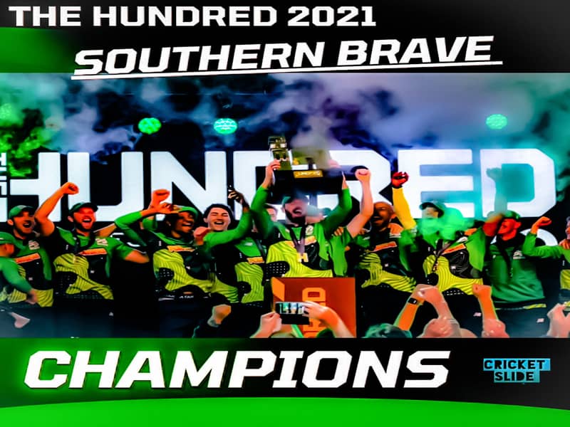 SOUTHERN BRAVE CHAMPIONS ARE THE FIRST HUNDRED MENS CHAMPIONS ...