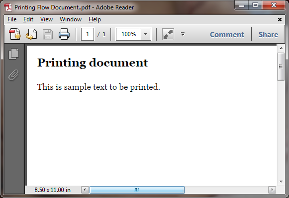 Mitesh Surejas Blog Printing Flow Document Using Wpf Printdialog