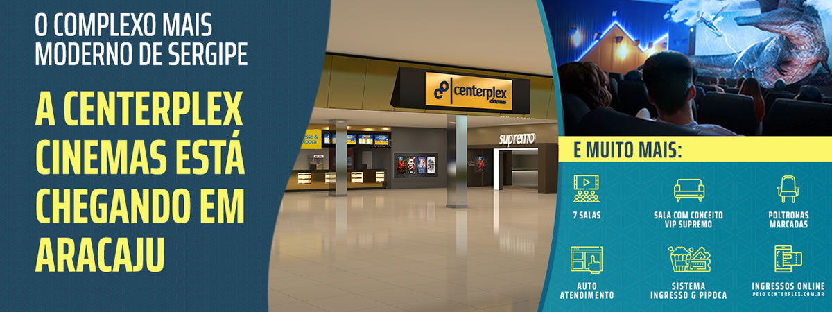 Magia da Telona: Centerplex Cinemas inaugura seu primeiro complexo em ...