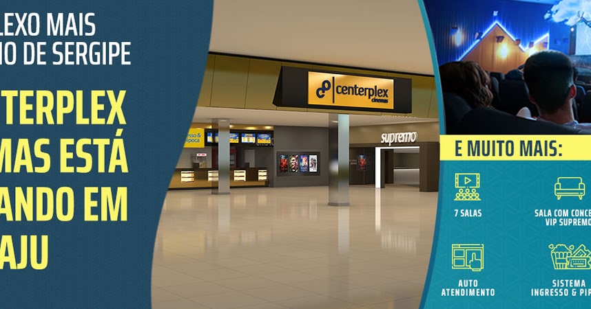 Magia da Telona: Centerplex Cinemas inaugura seu primeiro complexo em ...
