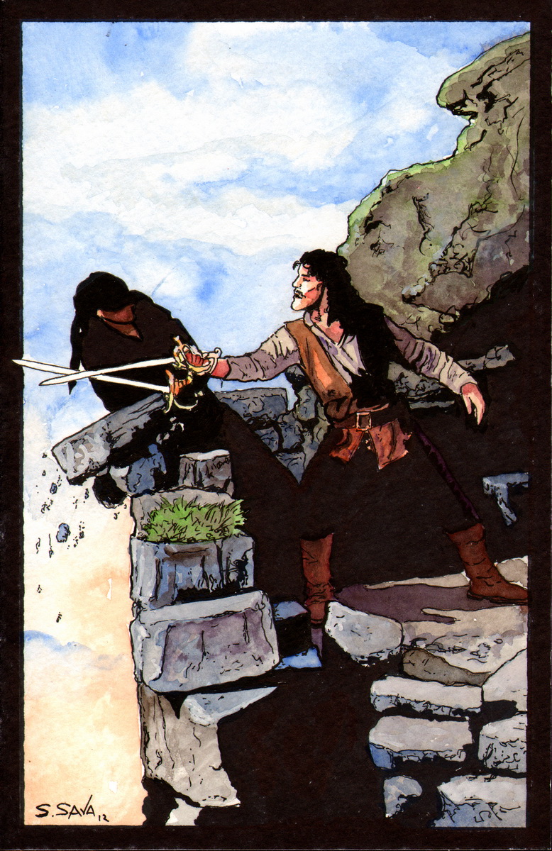 The FOC'ers Sketch Blog: The Princess Bride: Sword Fight by Scott ...
