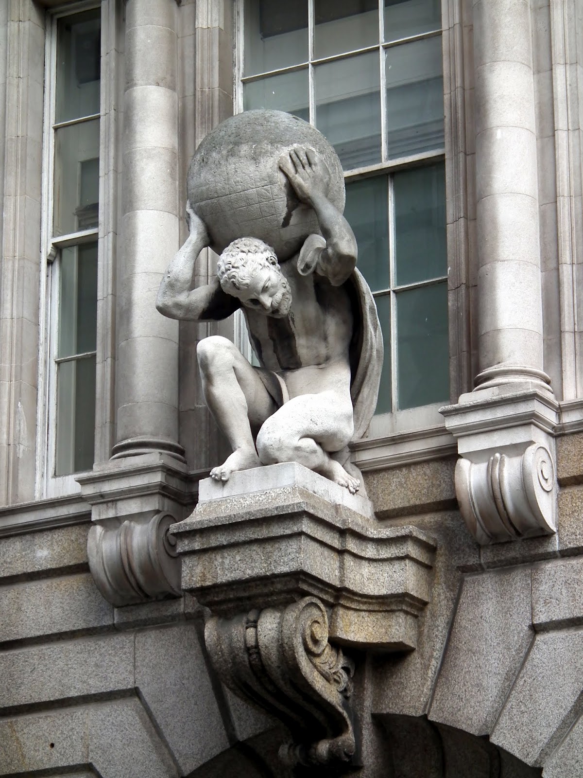 ORNAMENTAL PASSIONS: Atlas House, King Street EC2