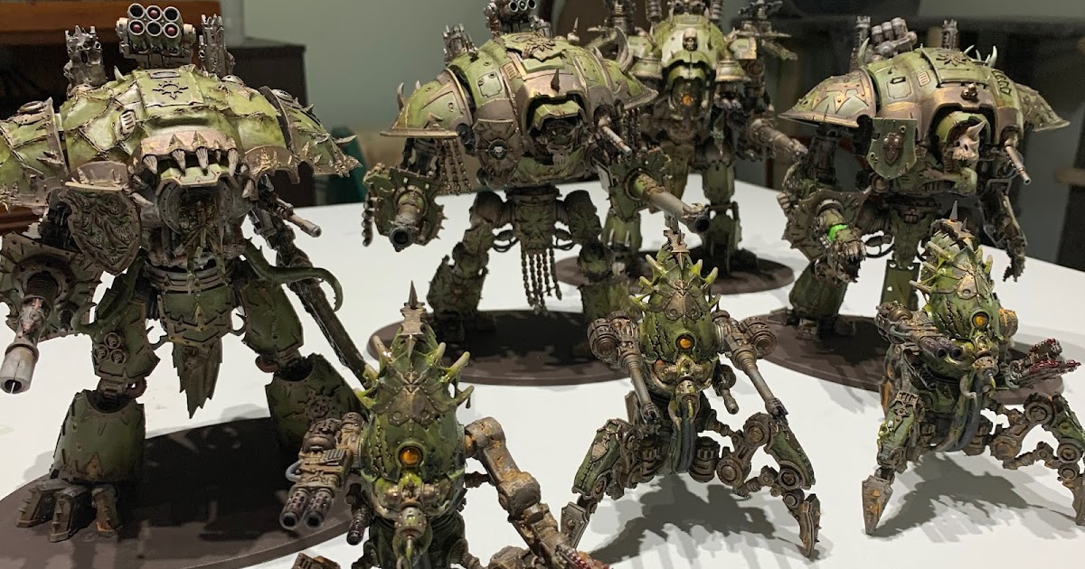 What's On Your Table: Nurgle Knights - Faeit 212