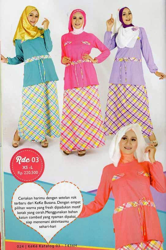 RDC 03 Gamis wanita - Toko Busana Muslim | Keke Collection
