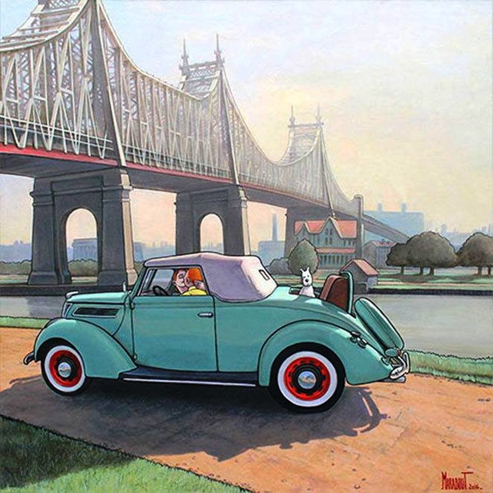 Une curiosité de qualité: Xavier Marabout, ou Tintin chez Hopper