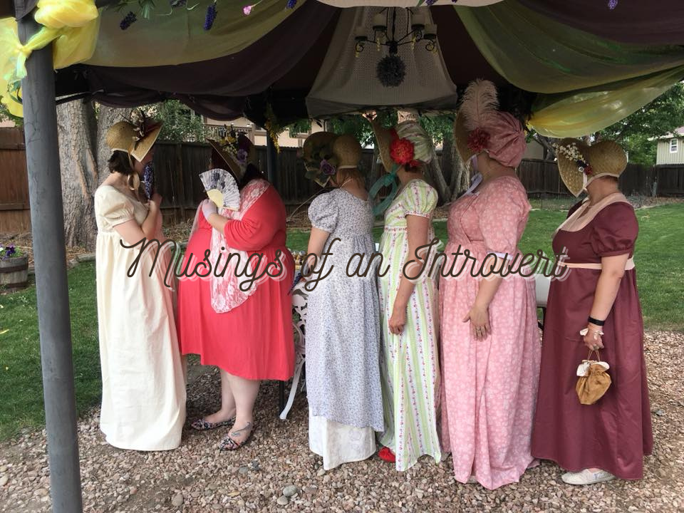 Musings of an Introvert: A Regency Garden Party Celebration
