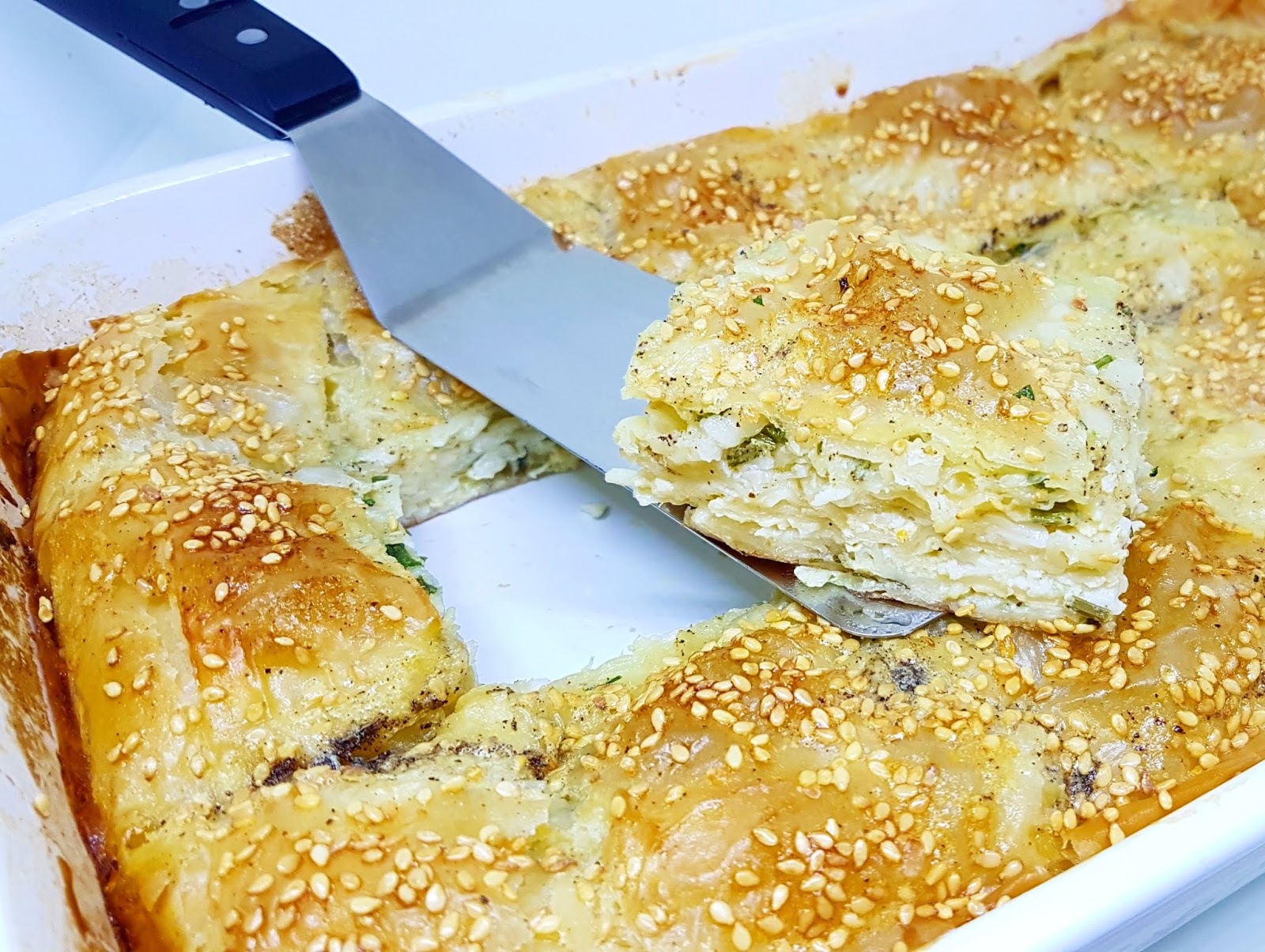 Maryam's Culinary Wonders: 1422. Turkish Cheese Borek