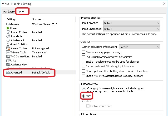 Knowledge Area: EFI VMware Virtual NVME Namespace (NSID 1)