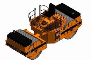 Aplanadora Caterpillar (RFA) | ArquiHoy-Revit