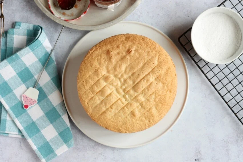 Fat Free and Reduced Sugar Sponge Cake - A Cornish Food Blog | Jam and ...