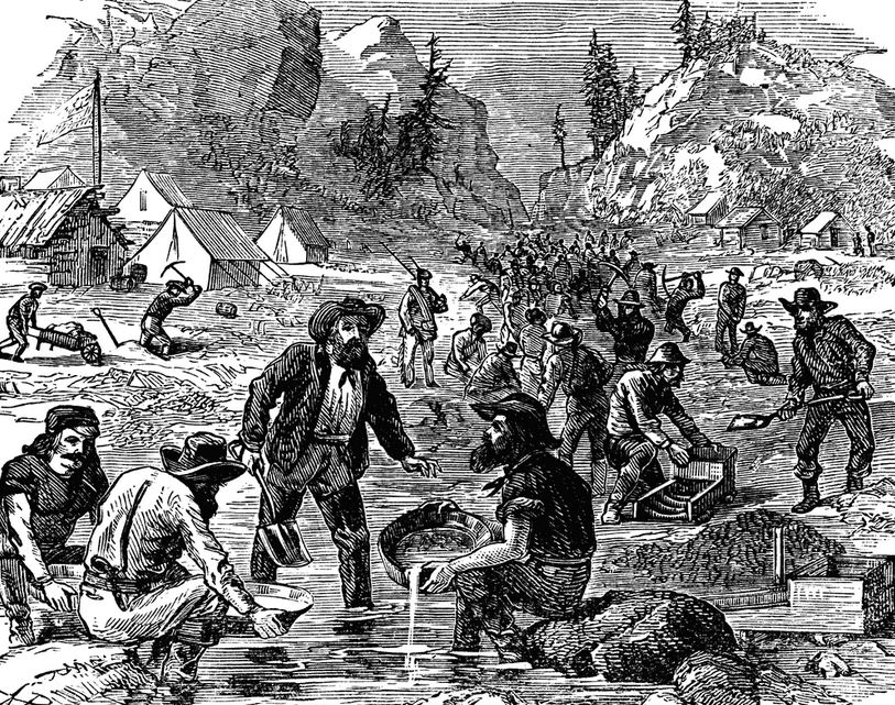 History Snoopin': History Snoopin': Gone gold mad