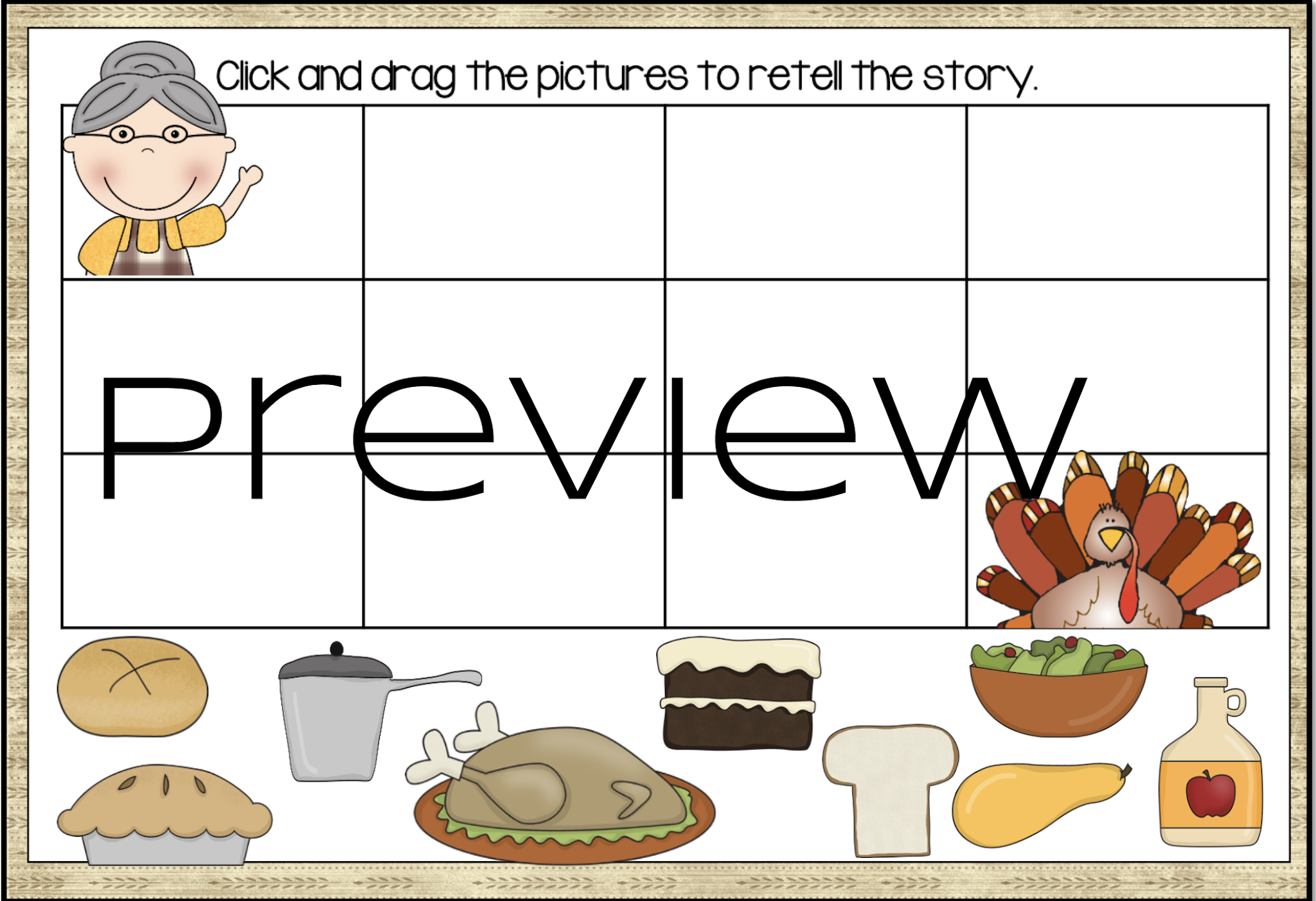 1st Grade Hip Hip Hooray!: There was an old lady who swallowed a pie!