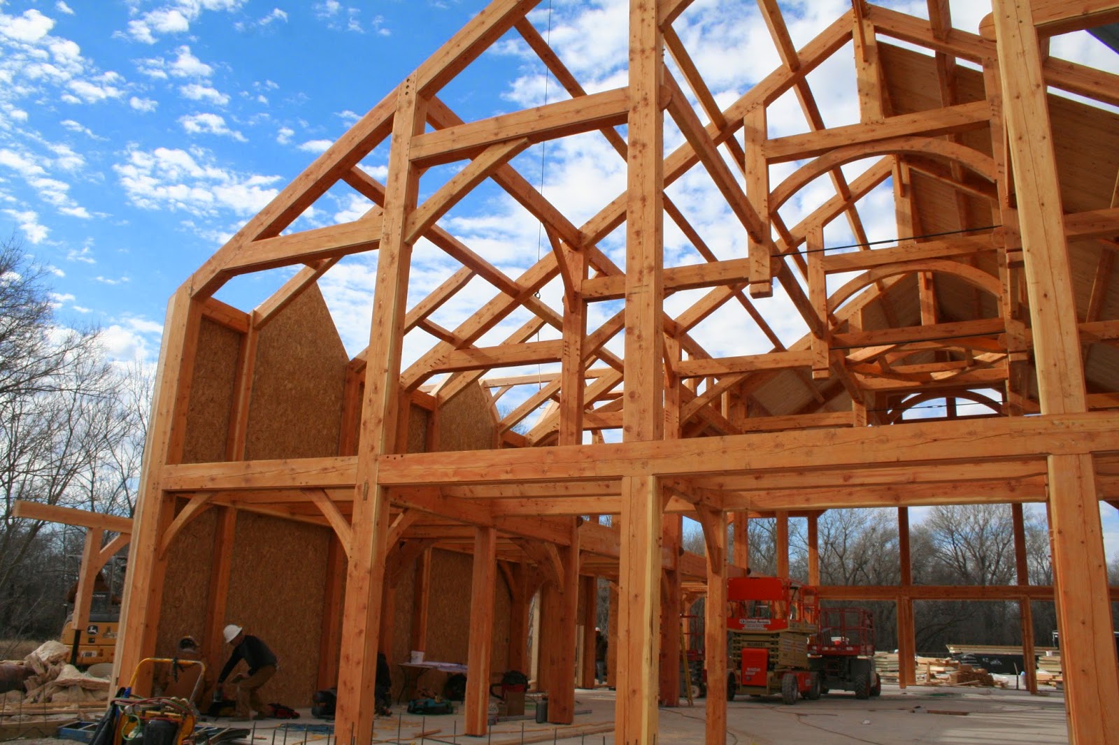 Traditional Timber Frame Project: SIPs