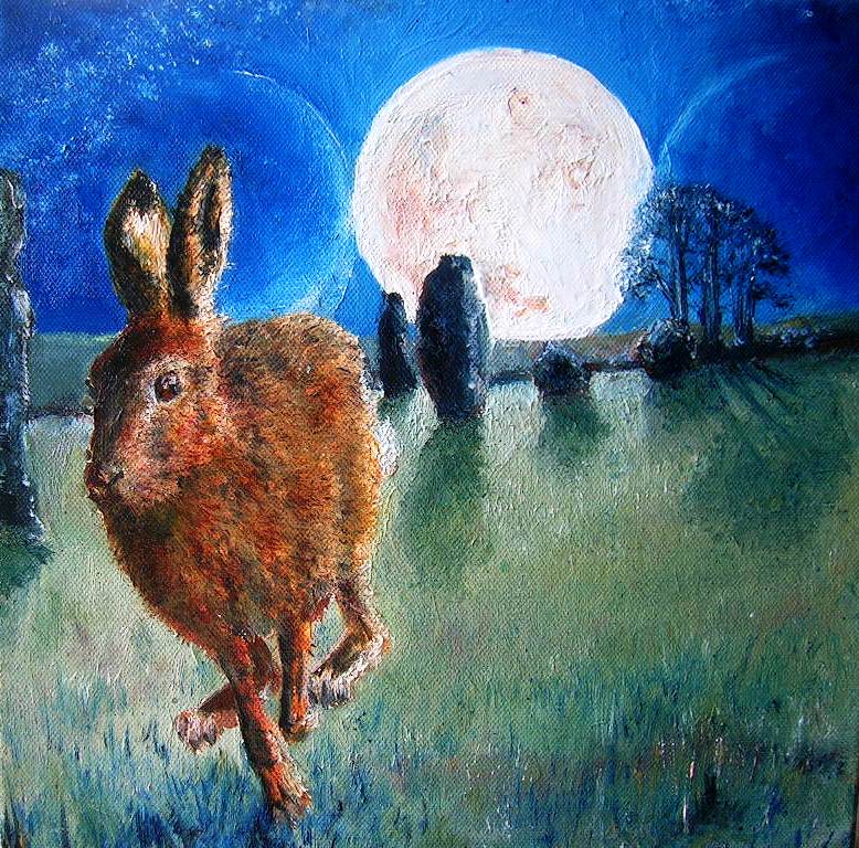 1000+ images about Moon gazing hare on Pinterest | Pagan symbols ...