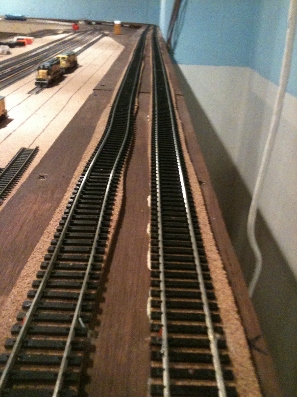 Basement Train Layout: 2015