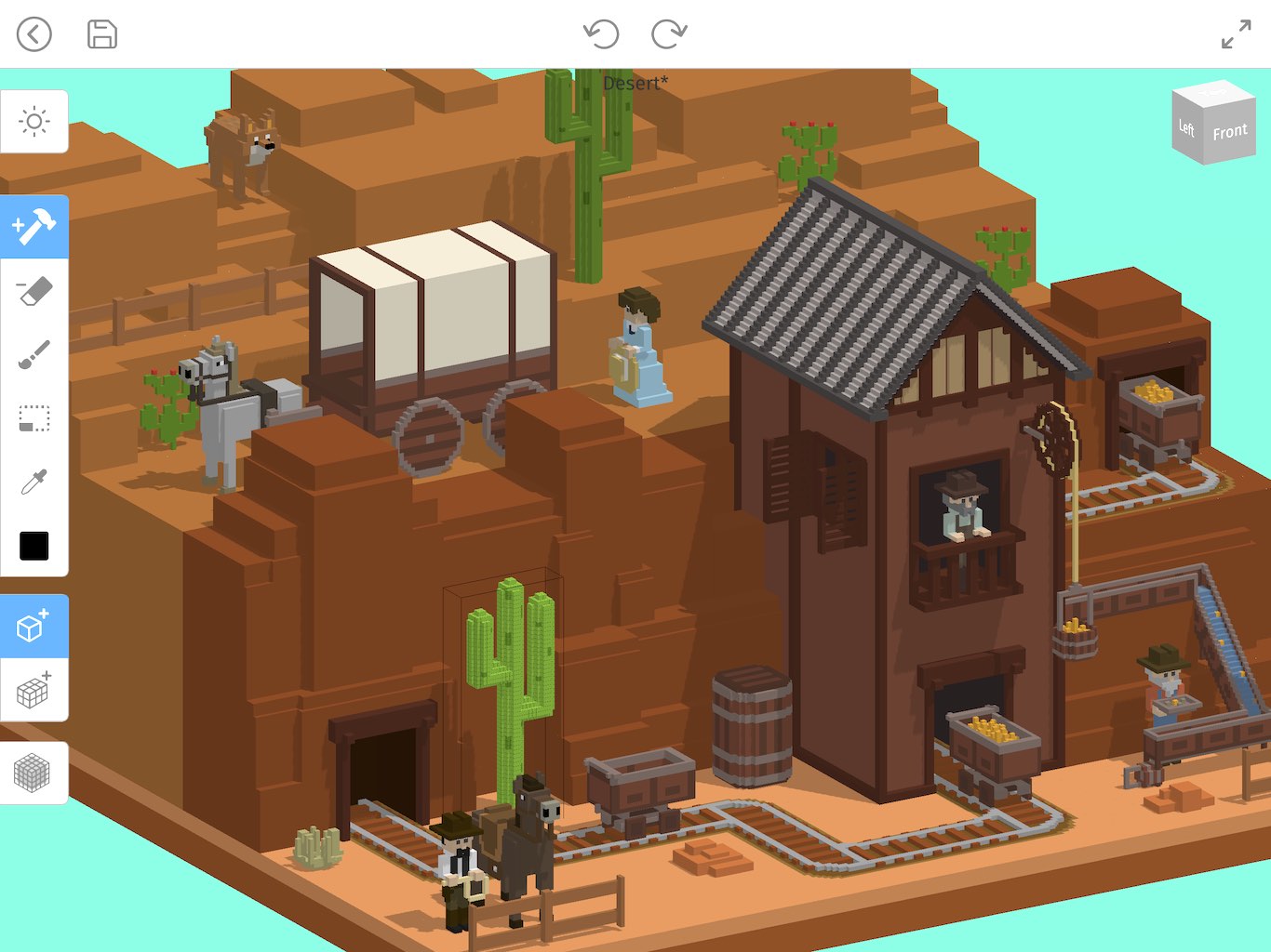 Mega Voxels Play Voxel Editor