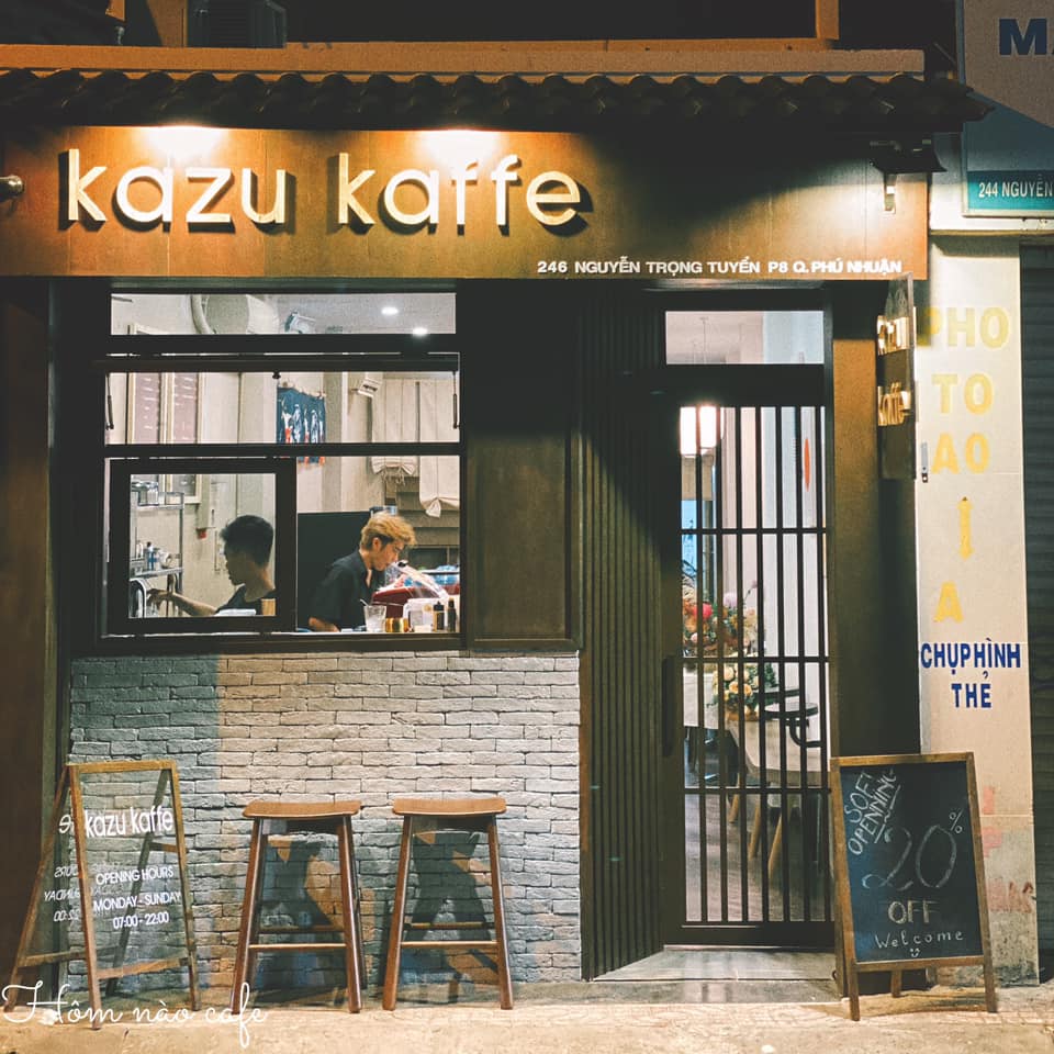 Kazu Kaffe quận Tân Bình - Quán cafe mang phong cách Nhật Bản