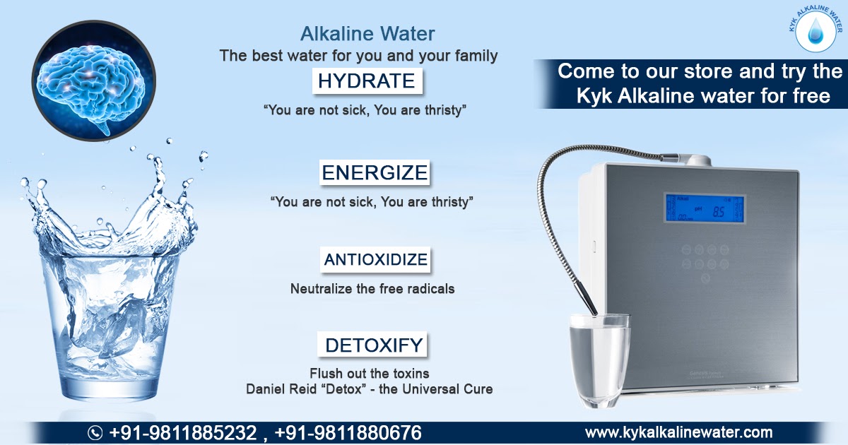 KYK Alkaline Water Machine in Delhi NCR: How KYK Alkaline Water Machine ...